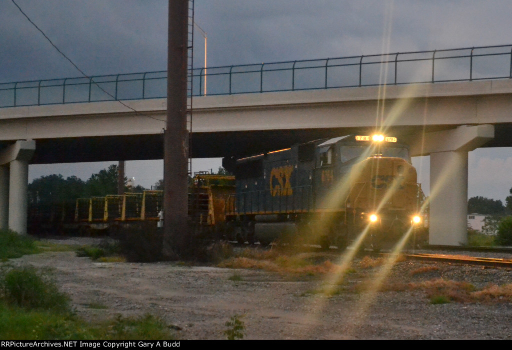 CSX SD60M 8784 RAIL TRAIN (EX CONRAIL 5567)